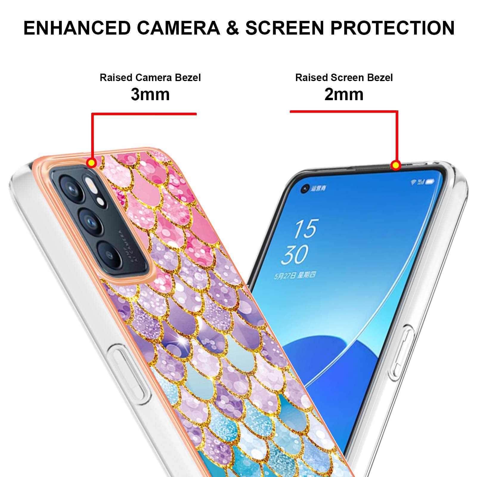 Compatible with Oppo Reno6 Pro 5G Case Cover,Compatible with Oppo Reno 6 Pro 5G for Mobile Phone TPU Case Cover LP