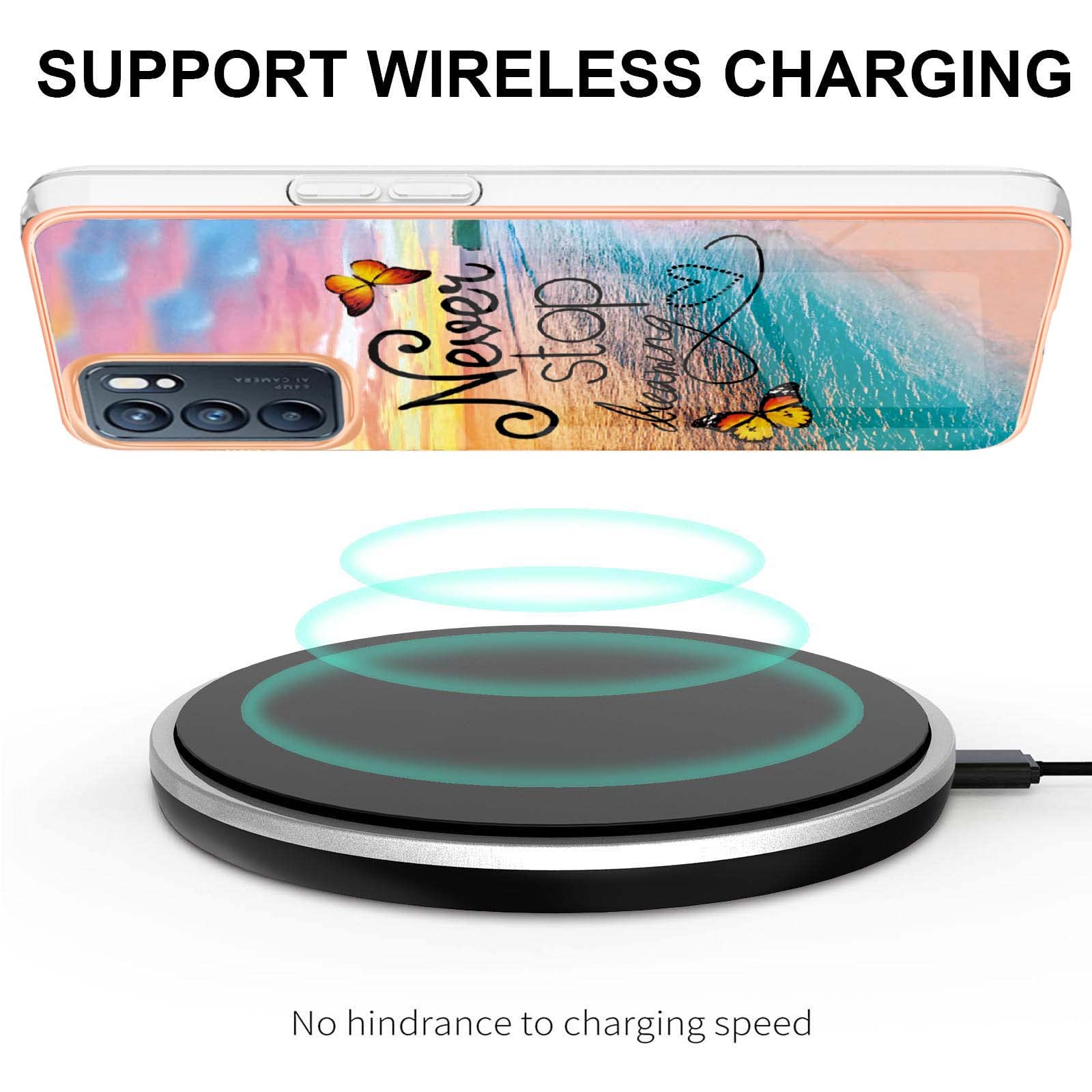 Compatible with Oppo Reno6 Pro 5G Case Cover,Compatible with Oppo Reno 6 Pro 5G for Mobile Phone TPU Case Cover ZMD
