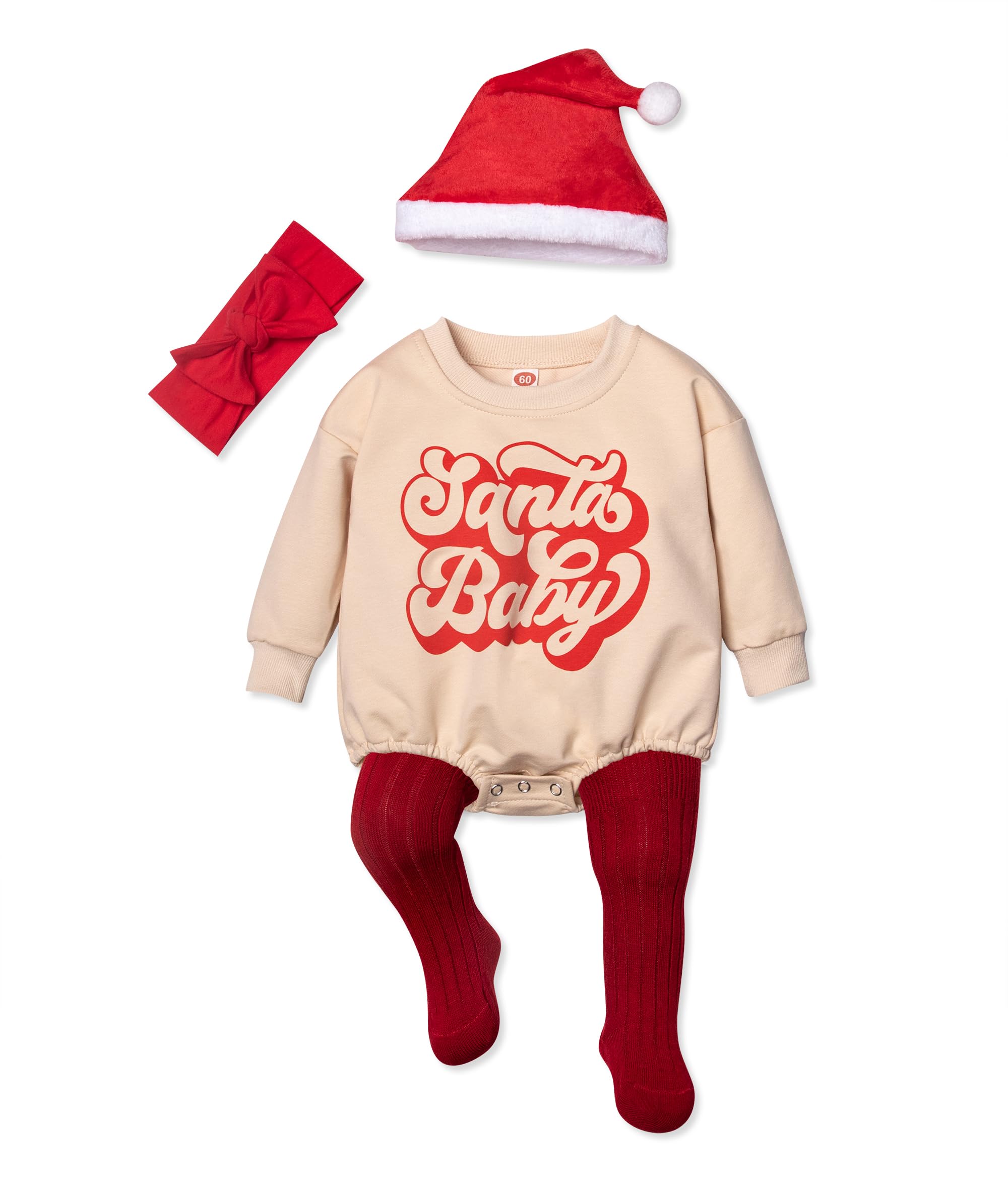 Abbence My First Clothes Outfit Baby Boy Girl Oversized Sweater Romper Clothes 12-18 Months