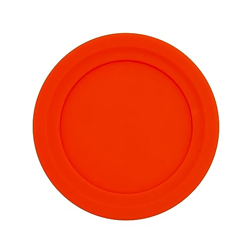 CXQ Replacement Silicone Lids, Compatible with Container of Ninja Creami Ice Cream Maker, Model: NC301, NC300, NC299AMZ Series. (Grey/Orange/Purple/Coffee)