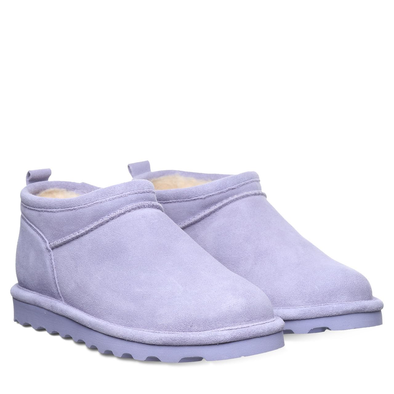 BEARPAW Women's Super Shorty Persian Violet Size 10 | Women's Ankle Boot | Women's Slip On Boot | Comfortable Winter Boot