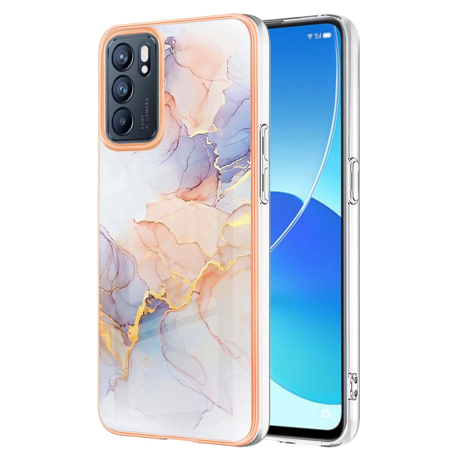 Compatible with Oppo Reno6 Pro 5G Case Cover,Compatible with Oppo Reno 6 Pro 5G for Mobile Phone TPU Case Cover LSB