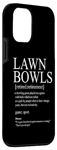 iPhone 12 mini Lawn Bowls Outfit Idea For Women & Funny Lawn Bowling Case