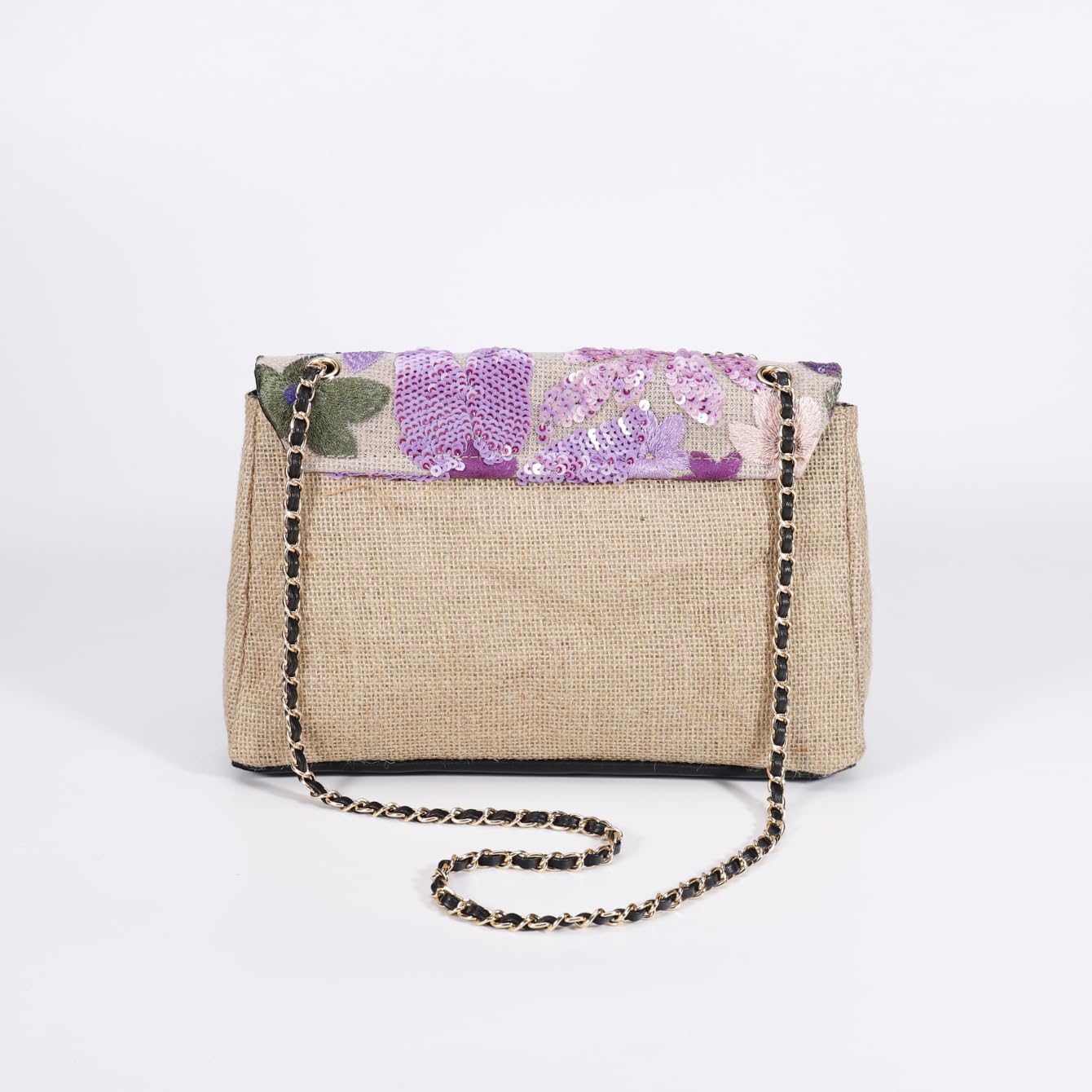 Wabilu Women Girls Summer Straw Bag Sequin Floral Embroidery Straw Clutch Purse Woven Shoulder Handbag For Beach Party Wedding With Random Flower Pattern