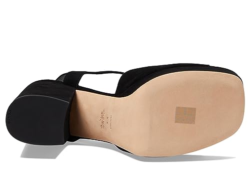 Coach Nicolette Suede Sandal Black 8 B (M)