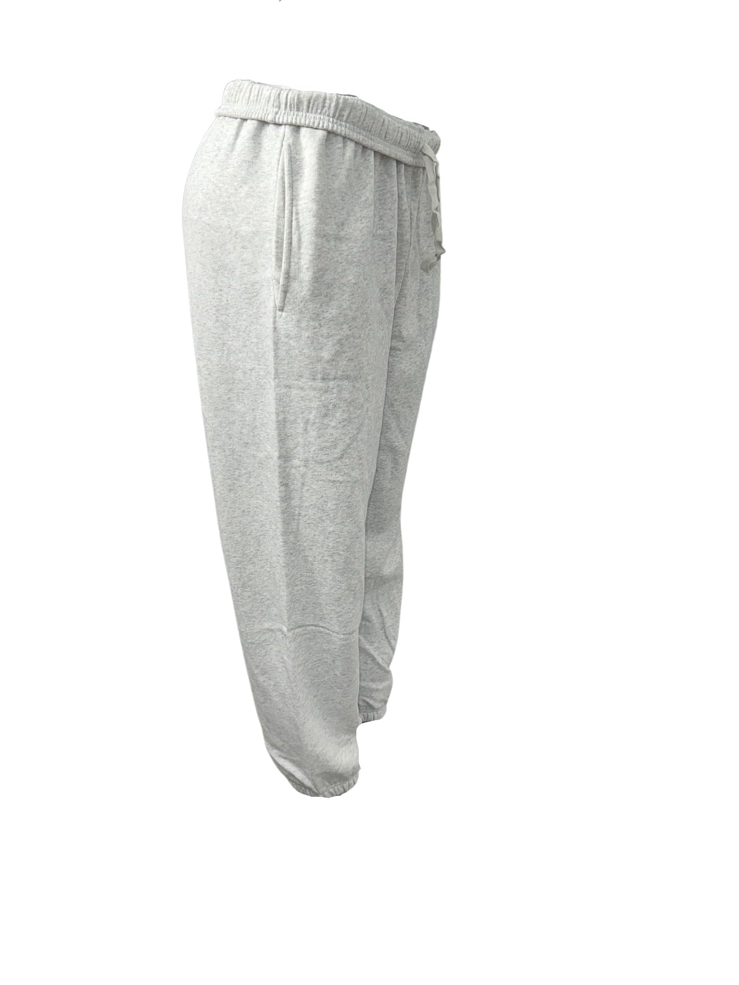 Victoria's Secret Pink Fleece Baggy Campus Sweatpants Color Gray New (as1, Alpha, x_l, Regular, Regular)