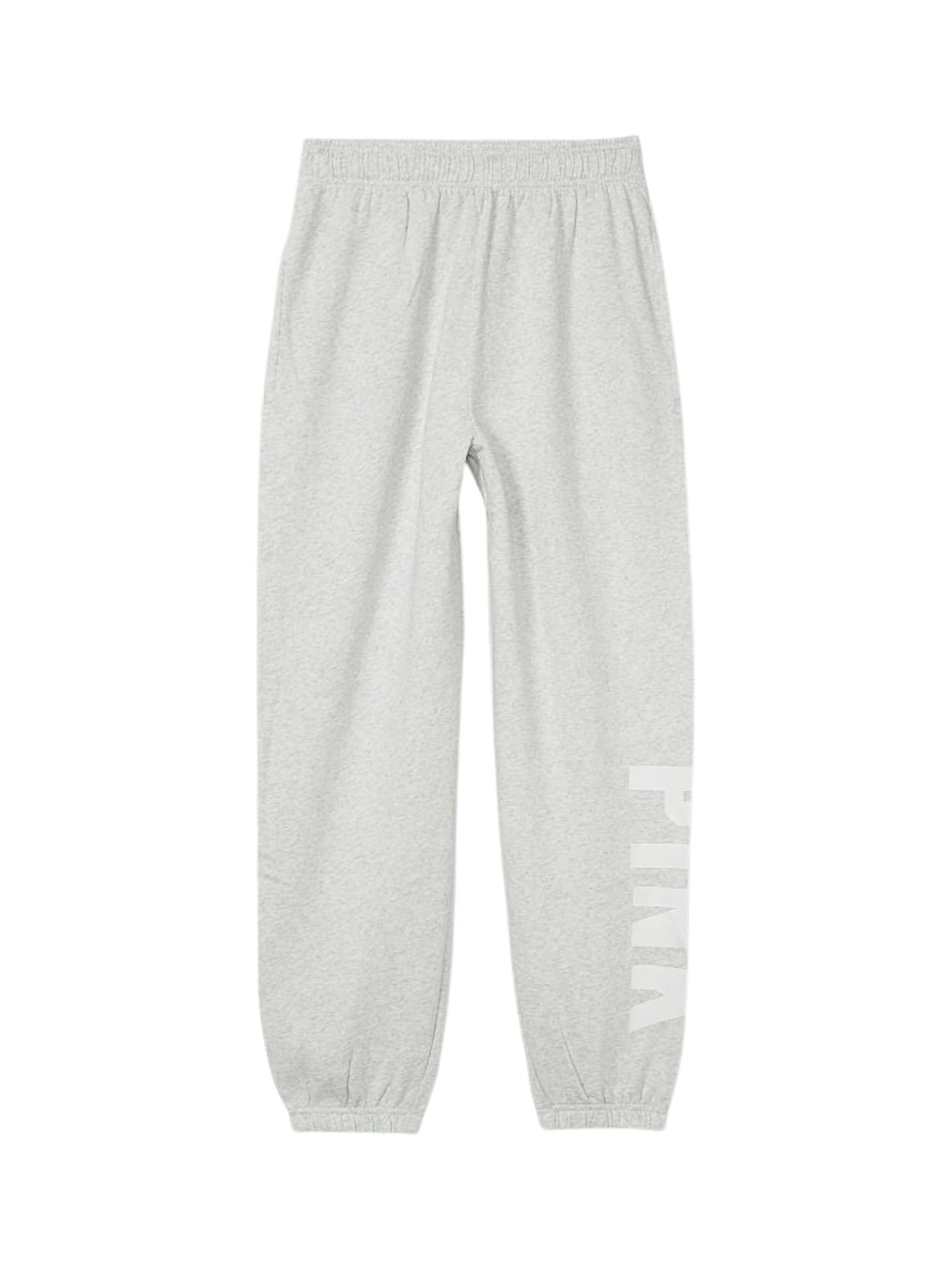 Victoria's Secret Pink Fleece Baggy Campus Sweatpants Color Gray New (as1, Alpha, x_l, Regular, Regular)