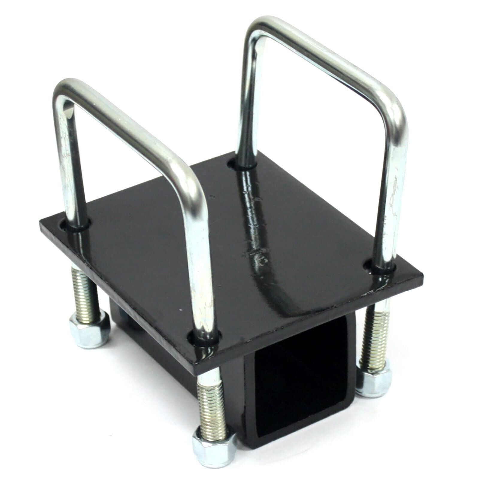RV Bumper Bike Cargo Carrier 2" Hitch Receiver Adapter Rear Mount 4" Square Bump