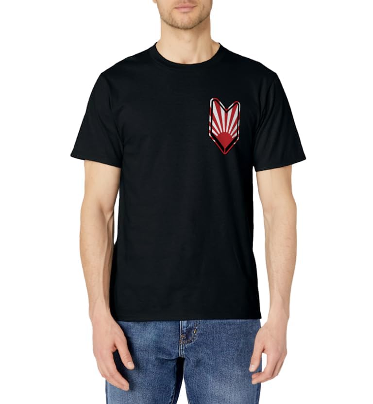 Japanese Rising Sun - Japanese Leaf - JDM Leaf T-Shirt