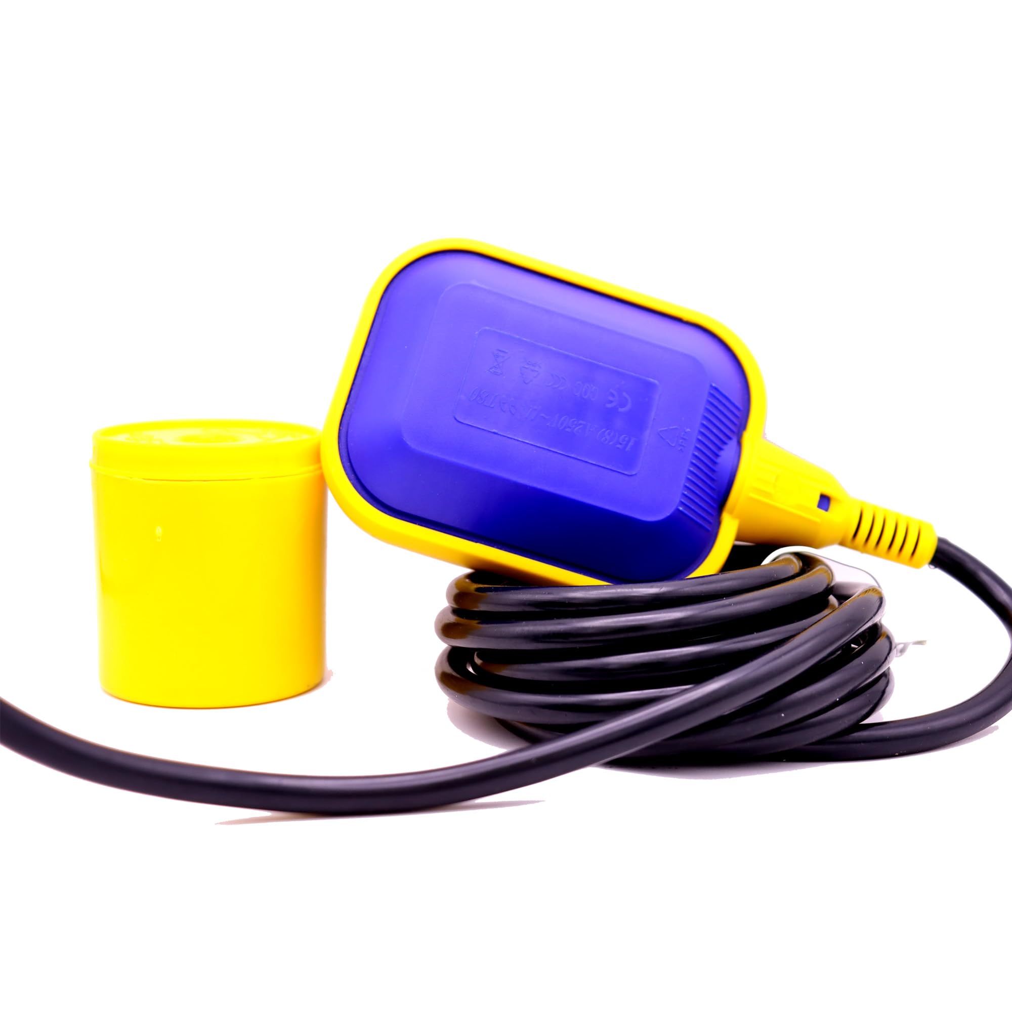 Sump Pump Alarm High Water Septic Tank Alarm High/ Low Water Alarm Ideal for Sump System with 110dB Loud and LED Indicator, Indoor/Outdoor