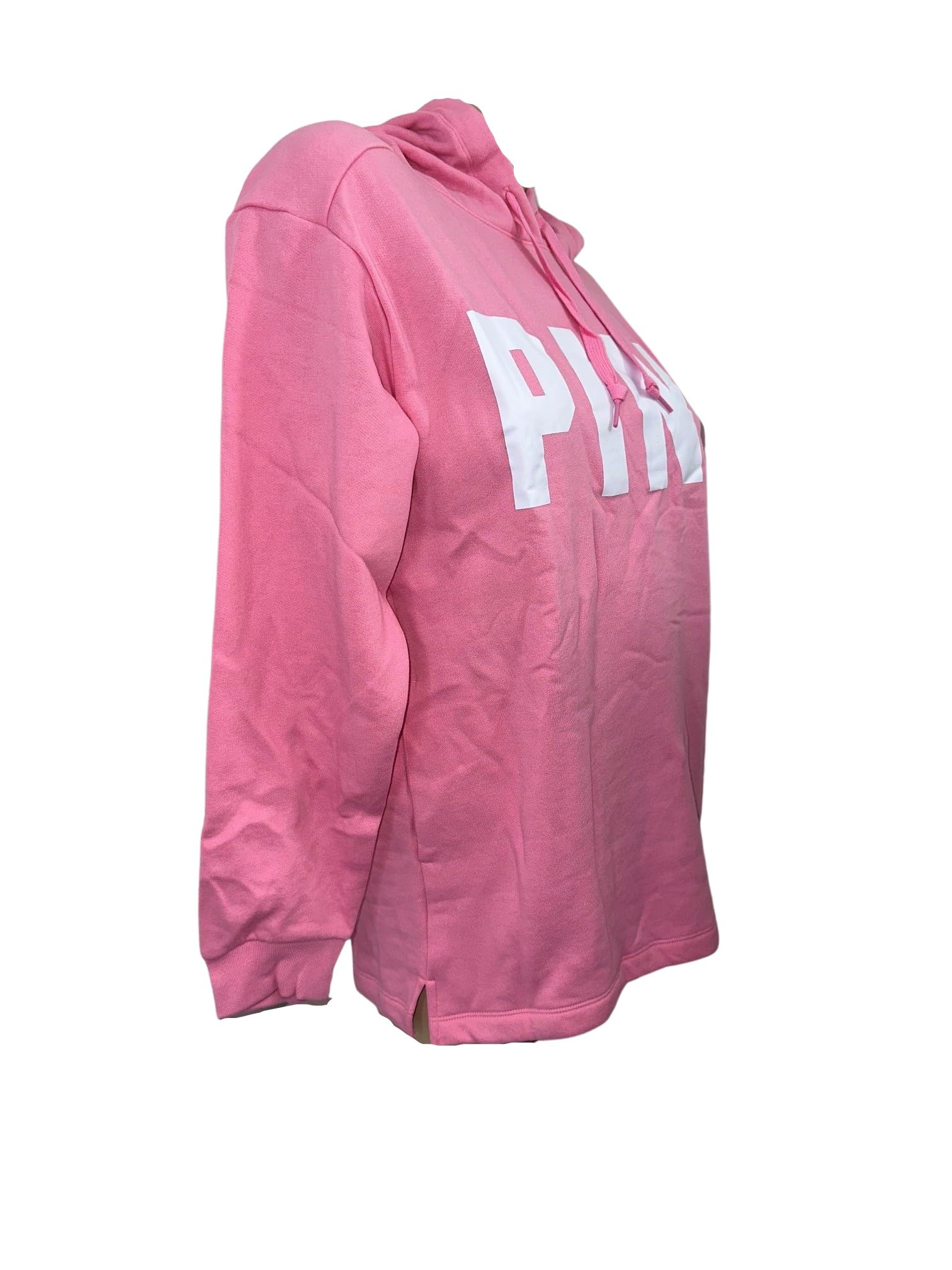 Victoria's Secret Pink Fleece Campus Pullover Sweatshirt Hoodie Color Pink New (as1, alpha, x_l, regular, regular)