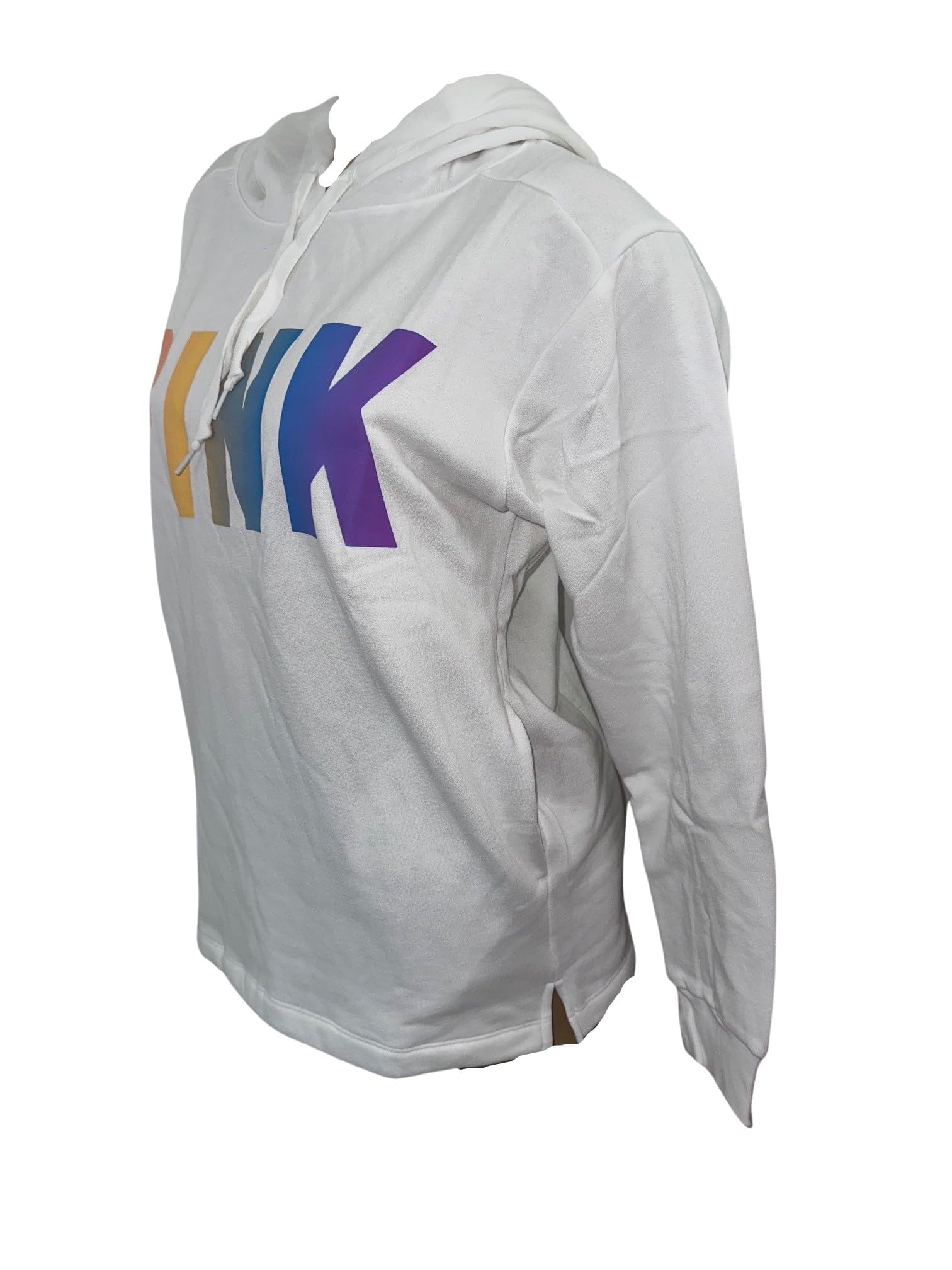 Victoria's Secret Pink Fleece Campus Pullover Sweatshirt Hoodie Color White New (as1, alpha, x_l, regular, regular)