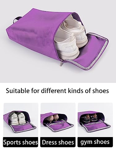 Portable Shoe Bag with Mesh for Travel, Shoes Storage Pouch Organizer Bags for Packing