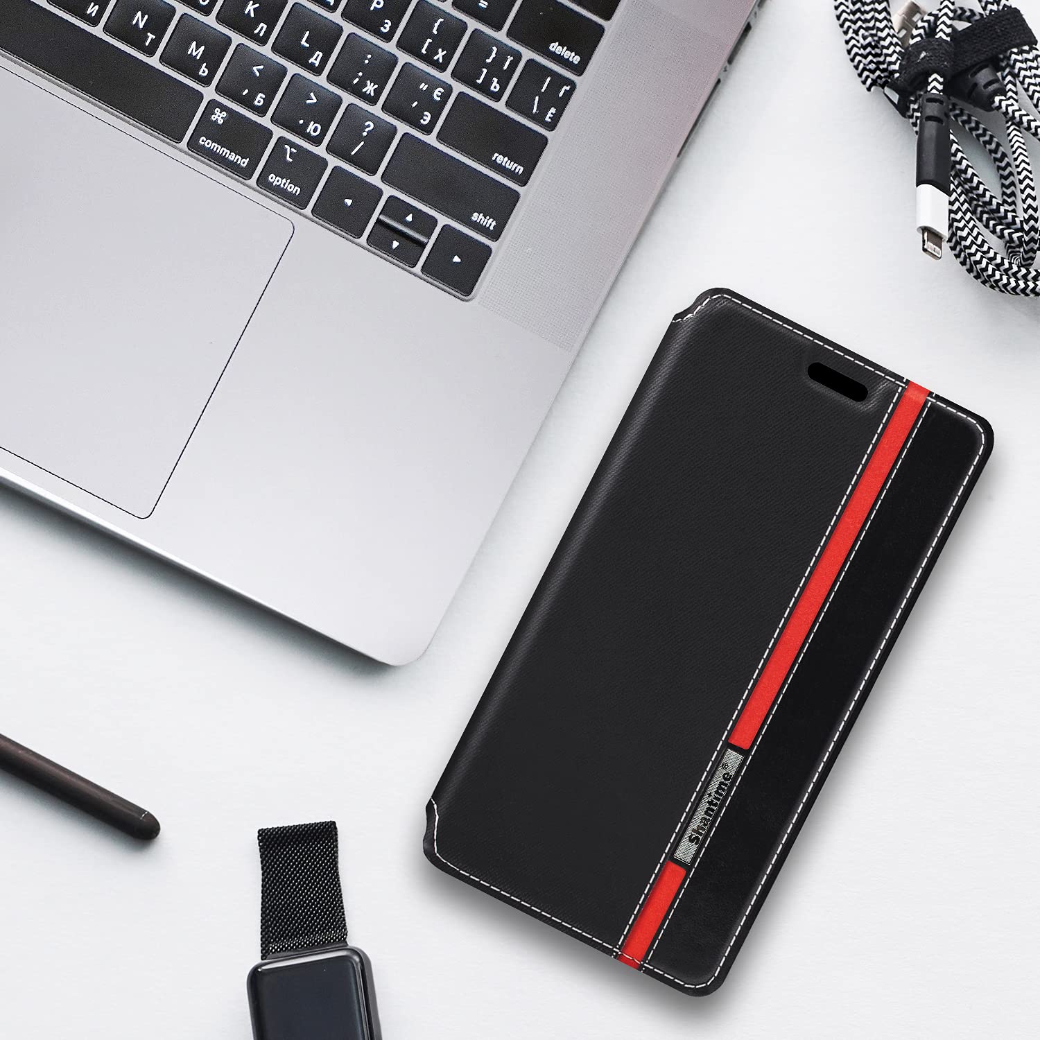 for Xiaomi Redmi 12 4G Case, Fashion Multicolor Magnetic Closure Leather Flip Case Cover with Card Holder for Xiaomi Redmi Note 12R 5G (6.79β)