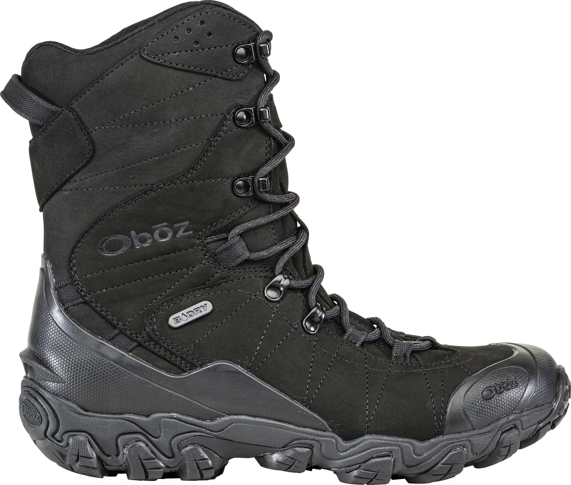 Oboz Men's Bridger 10" Insulated B-DRY, Black Sea, 11.5