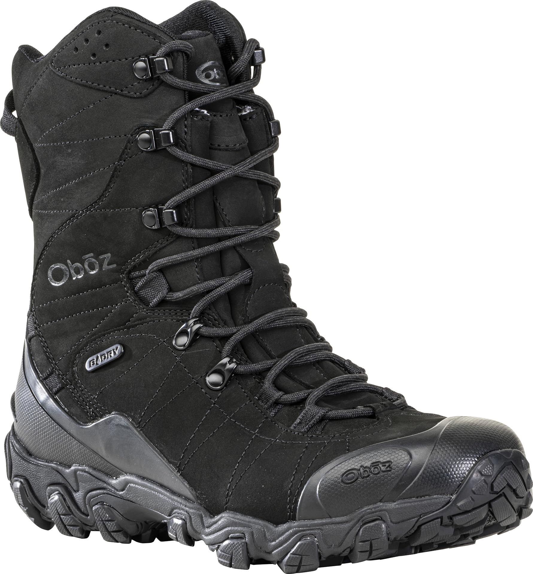 Oboz Men's Bridger 10" Insulated B-DRY, Black Sea, 11.5