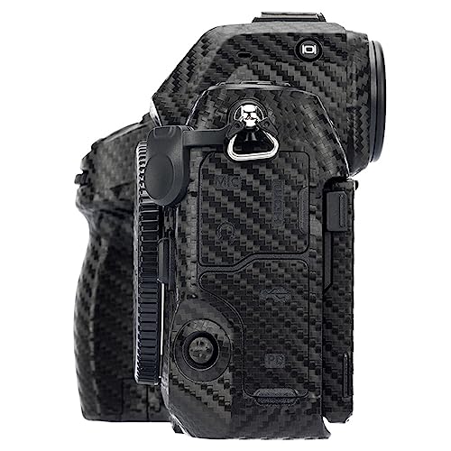 Anti-Scratch Anti-Wear Camera Skin Cover Protector Film for Nikon Z 8 Z8 FX-Format Mirrorless Camera Body Protective Decoration Sticker - Carbon Fiber Black