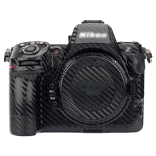 Anti-Scratch Anti-Wear Camera Skin Cover Protector Film for Nikon Z 8 Z8 FX-Format Mirrorless Camera Body Protective Decoration Sticker - Carbon Fiber Black