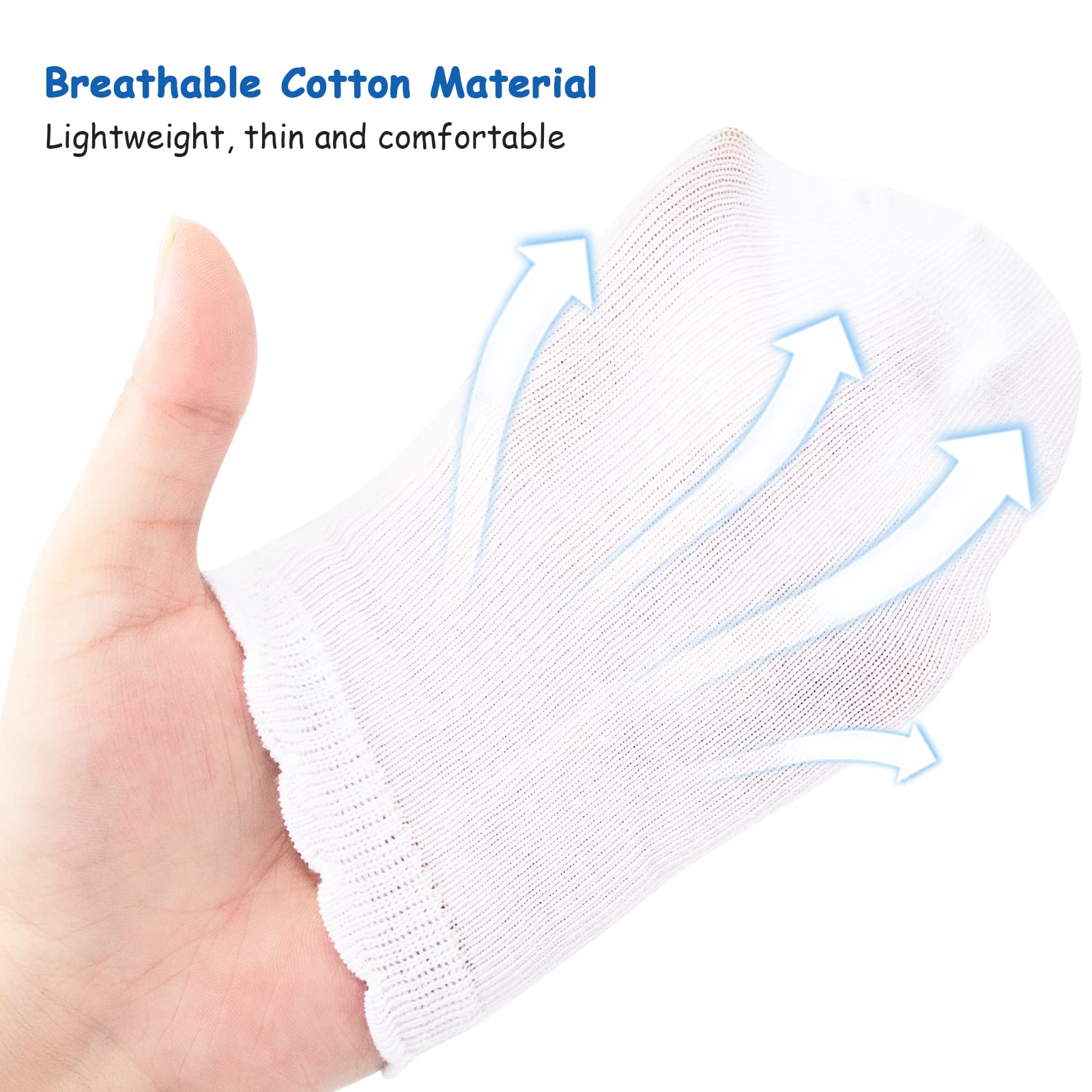Looching 6 Pack Toddler Baby Girls Boys No Show Ankle Socks Cotton White Mesh Thin Low Cut Socks Kids 1-3Years