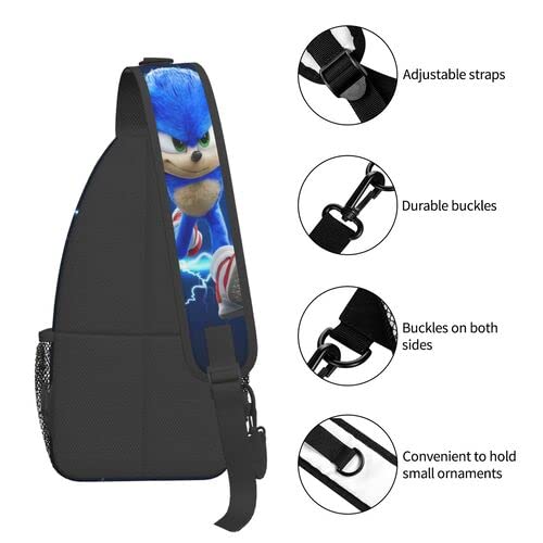 Sling Bag Crossbody Backpack Shoulder Bag,Lightweight One Sling Bags Backpacks For Men Women Chest Crossbody