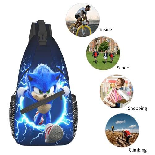 Sling Bag Crossbody Backpack Shoulder Bag,Lightweight One Sling Bags Backpacks For Men Women Chest Crossbody