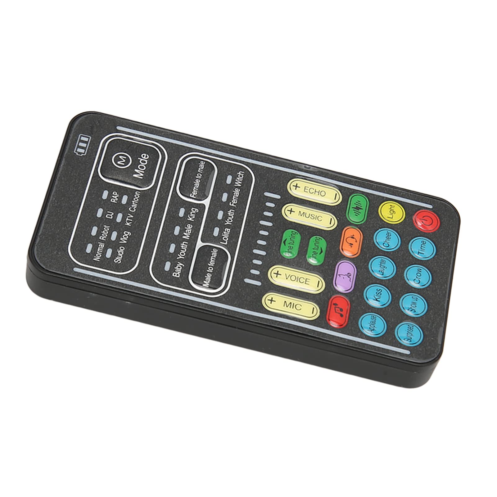 Voice Changer, Portable Voice Modulator Handheld Sound Card withSound Multifunctional Effects Machine for , for PS5, for ONE, for Switch, PC and for PUGB Gaming