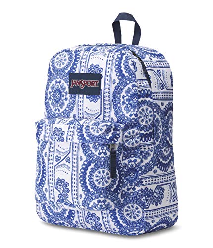 JanSport JS00T5010L0 SuperBreak Backpack, (White Swedish Lace)