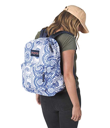 JanSport JS00T5010L0 SuperBreak Backpack, (White Swedish Lace)