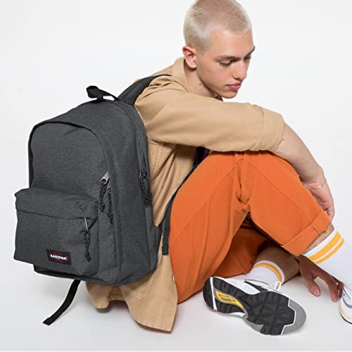 Eastpak Back to Work Backpack - Bag for School, Laptop, Travel, Work, or Bookbag - Black Denim