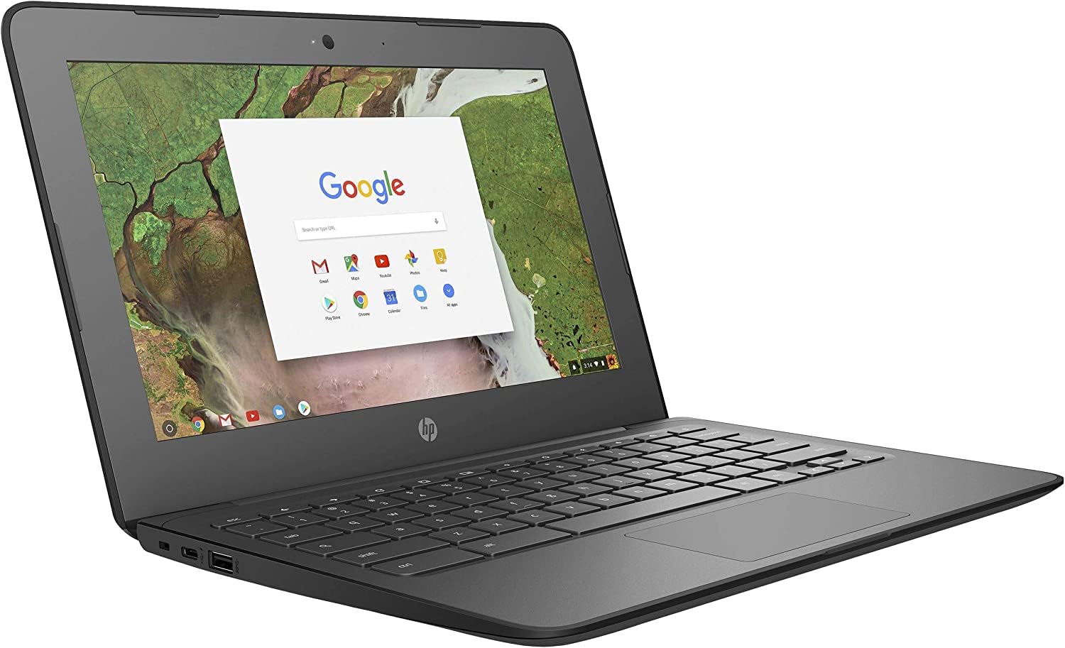 HP 11.6" Chromebook 11 G6 EE Touchscreen LCD Chromebook Intel Celeron N3350 Dual-core 1.1GHz 4GB LPDDR4 16GB Flash Memory Chrome OS (Renewed)