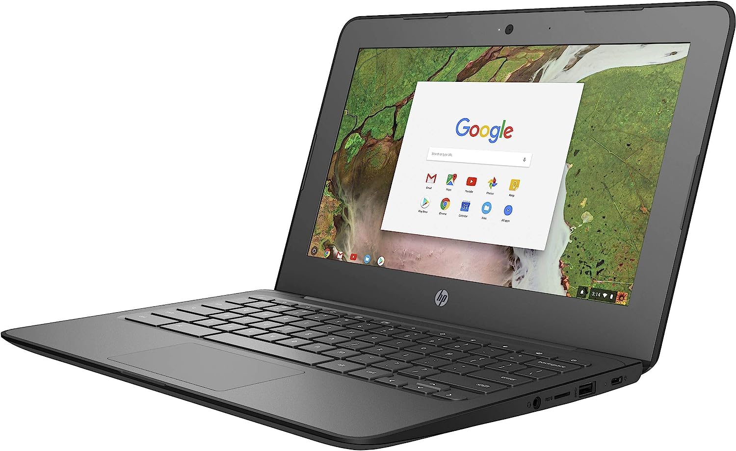 HP 11.6" Chromebook 11 G6 EE Touchscreen LCD Chromebook Intel Celeron N3350 Dual-core 1.1GHz 4GB LPDDR4 16GB Flash Memory Chrome OS (Renewed)