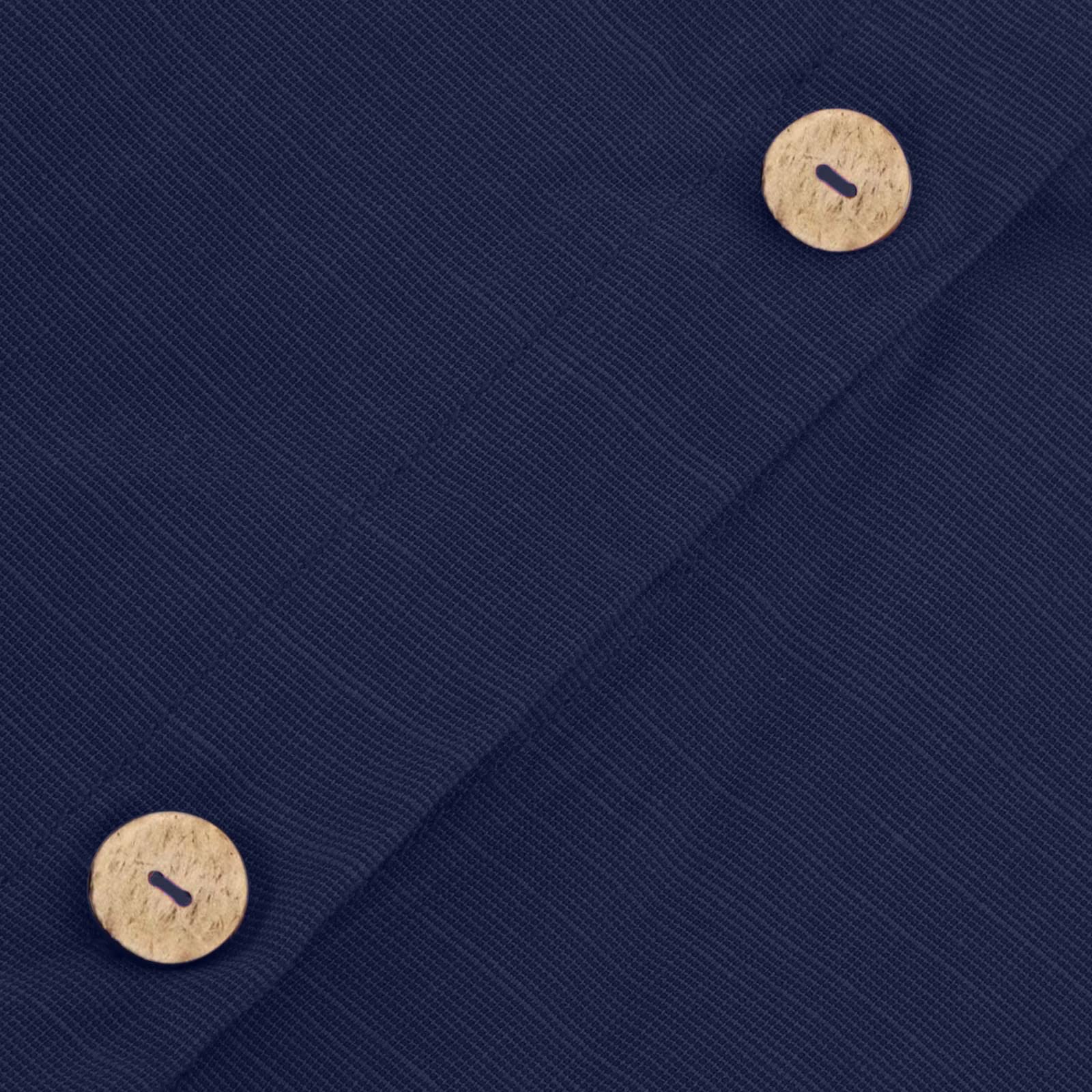 Ceboyel Linen Shirt Dresses for Women Button Down Drawstring Causal Dress Plain Long Maxi Dresses Trendy Ladies Outfits 2023 Sundresses for Women Navy 2X
