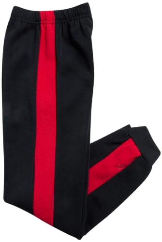 Quad Seven Boys' Sweatsuit Set - 2-Piece Active Fleece Hoodie Sweatshirt and Joggers Sweatpants for Boys (Sizes: 4-14), Size 16-18, Red Hype