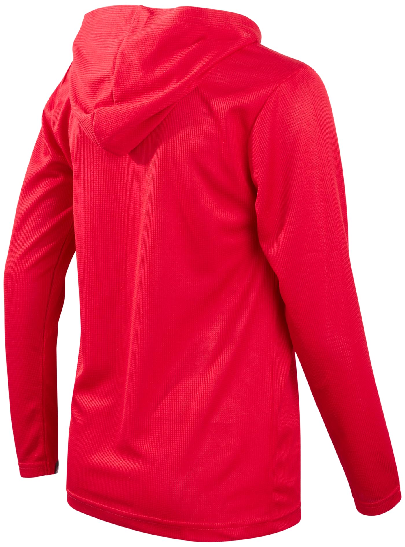 New Balance Boys' Active Sweatsuit - 2 Piece Waffle Knit Hoodie Sweatshirt and Sweatpants - Jogger Pants Set for Boys, 7-12, Size 8, RedBlack