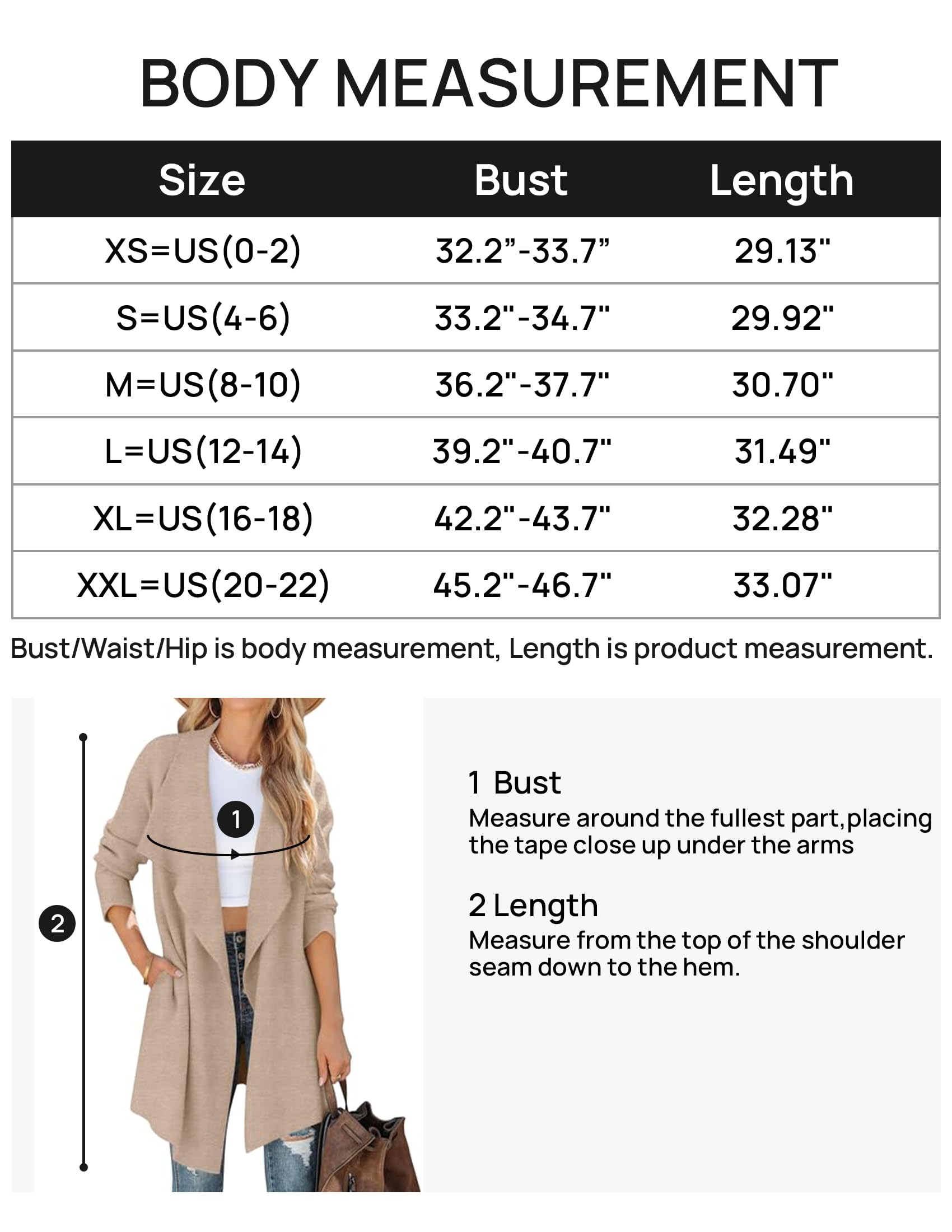 ZESICA Women's Casual Lapel Cardigan Long Sleeve Open Front Irregular Hem Soft Knitted Sweater Coat with Pockets,Oats,Medium