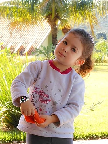 Khxriypha 2 Pack daisy Scrunchie Band Compatible with Gizmo Watch Band Stretchy Fabric Strap for Gizmo Watch Band Replacement Wristband Gizmo Watch 3/2/1 & Gabb Watch 2/1 SyncUP for Girls Kids