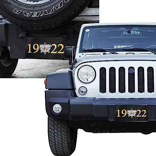 Sigma Gamma Rho License Plate 6" X 12", Automotive Aluminum Front and Rear Labels, Gift for Car Lovers