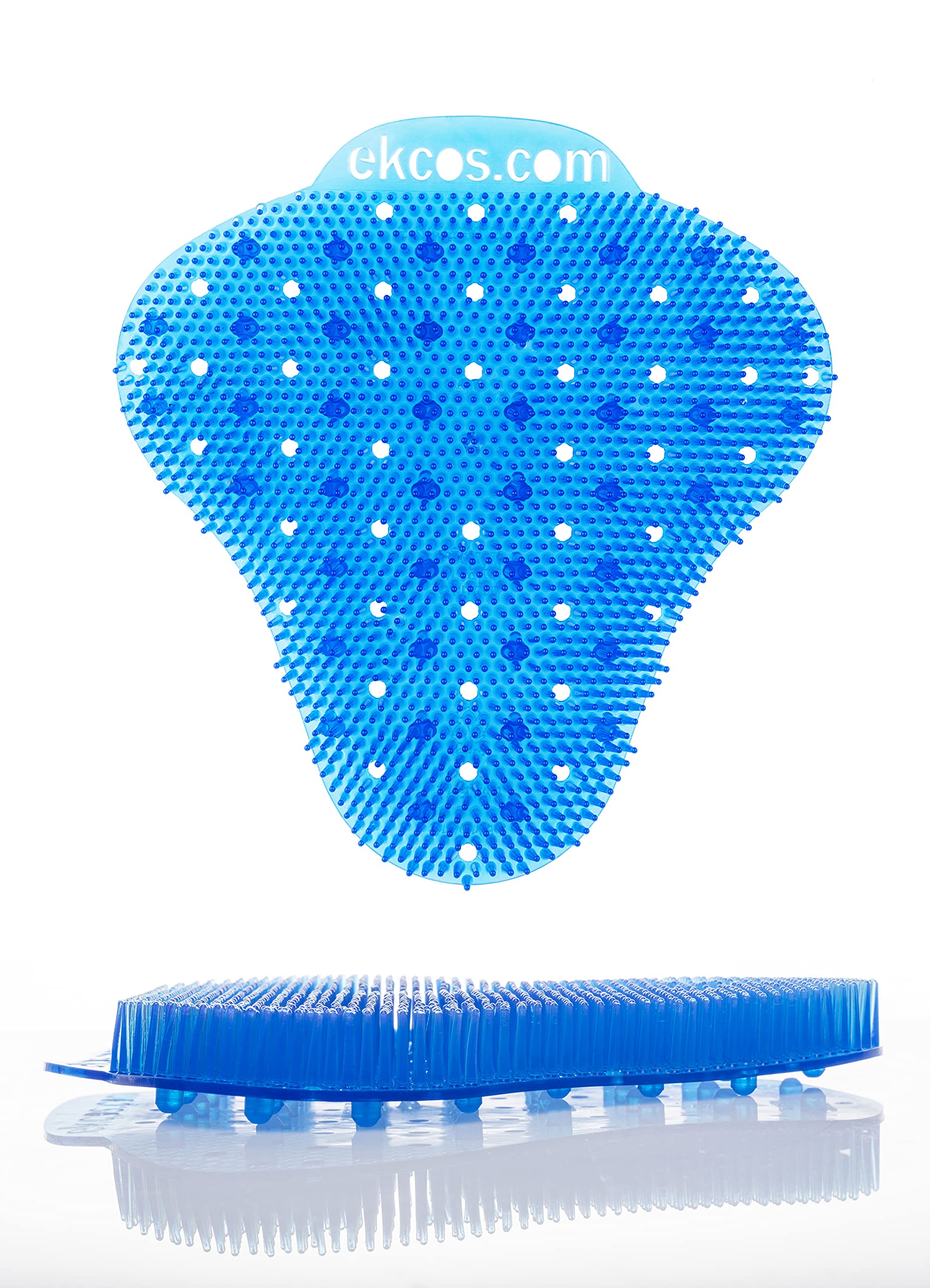 Diversey - EKS-3B-12 ekcoscreen 60 Day Premium Anti-Splash Urinal Screen, 7" x 7" Blue/Fresh & Ekcos Innovations EKS-8BM-12 ekcoscreen 60 Day Premium Anti-Splash Urinal Screen, Blue/Mango, 7x8-Inch