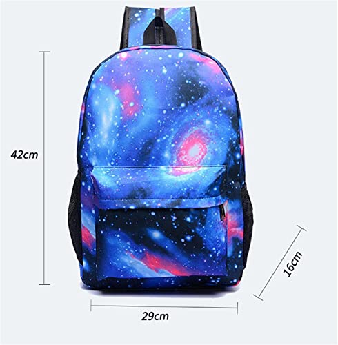 WEIYON Teen Boys Cristiano Ronaldo 3 in 1 School Bookbag Set-Lightweight Canvas Backpack+Shoulder Bag+Pencil Case