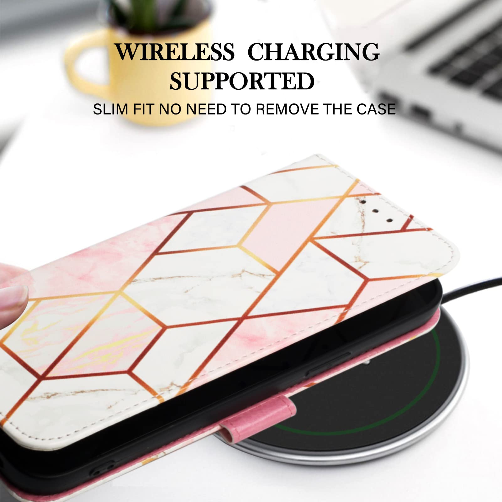 Case for Oppo Reno 6 Pro 5G Cover,Case for Oppo Reno6 Pro 5G PEPM00 CPH2249 PU Leather Flip Cover Stand Cases Cover Gold
