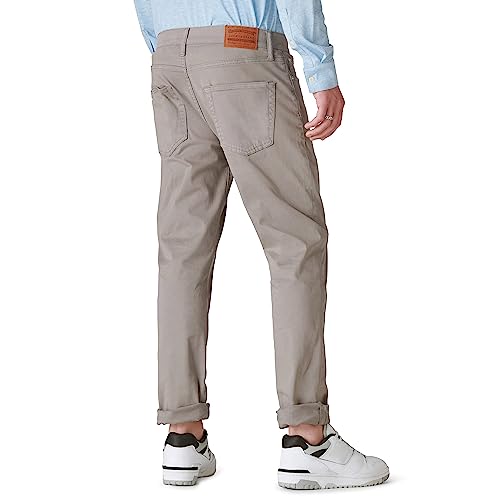 Lucky Brand Men's 410 Athletic Sateen Stretch Jean, Brushed Nickel