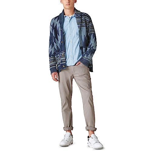 Lucky Brand Men's 410 Athletic Sateen Stretch Jean, Brushed Nickel