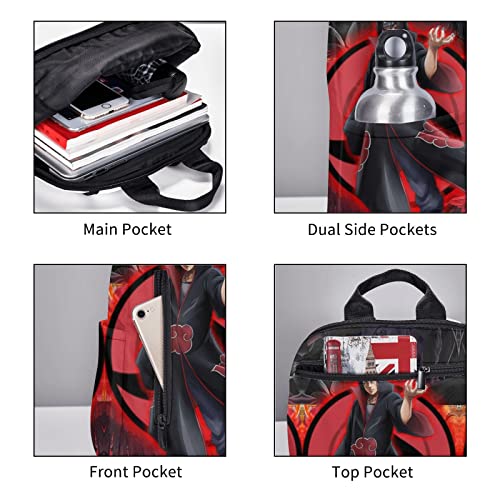 Lightweight Travel Laptop Backpack for Women/Boys Hiking Unisex Daypack Cute Anime Notebook Bookbag Gifts