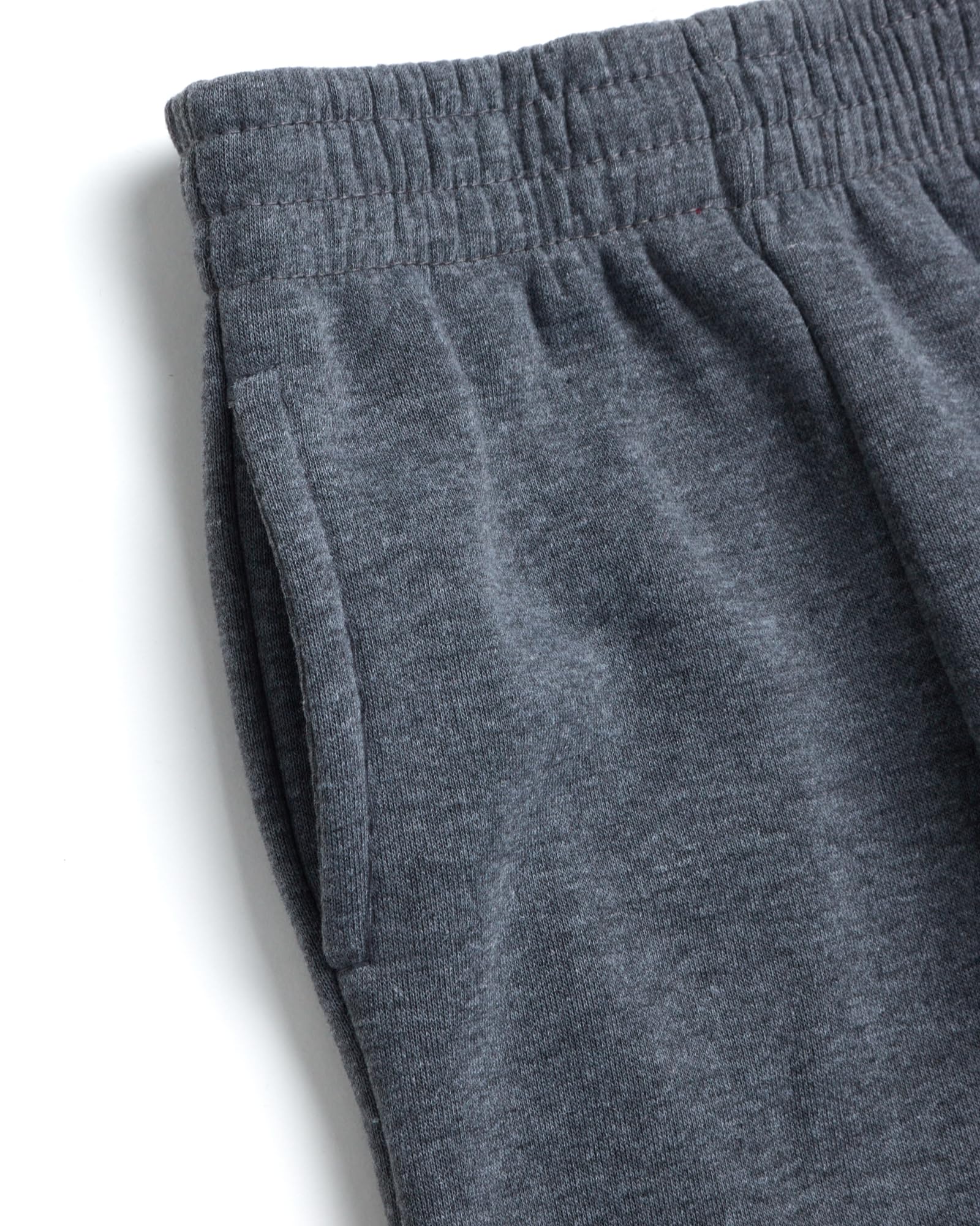 Quad Seven Boys' Active Sweatsuit - 2 Piece Fleece Zip Hoodie Sweatshirt and Sweatpants - Basic Solid Jogger Pants Set (2T-7), Size 7, Charcoal