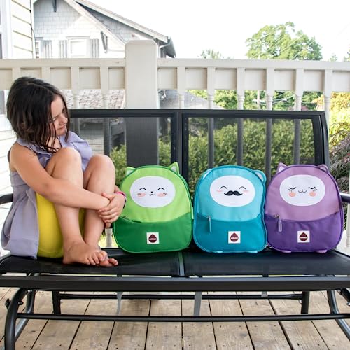 Milkdot Designer Mini Backpack, Perfect for Women, Men, Boys, Girls, Stylish for kids ages 3+ (Green)