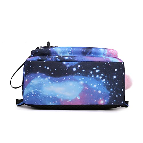 Fuxiaoniu USB Multi-function Large Capacity Laptop Backpack for Girls, Women Travel BookBags Cute Novelty Daily School Tote Backpack Suitable for Students Bookbag (F)