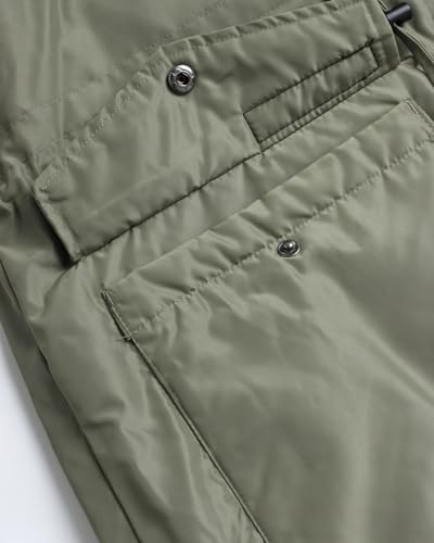 CANADA WEATHER GEAR Women's Winter Coat -Long Length Sherpa Lined Anorak Parka - Outerwear Windbreaker Jacket for Women, S-XL, Size Medium, Sage