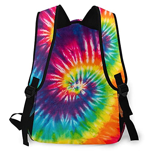 Tie dye Backpack bookbags high School for girls women highschool College Laptop Bag Casual Travel Daypack gift Hiking Camping