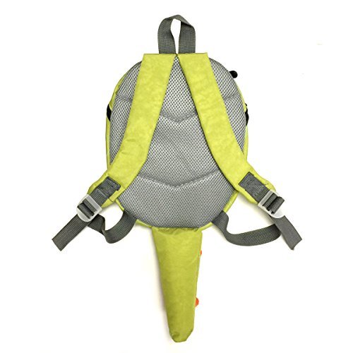 Bowbear Toddler Kids Preschool Dinosaur Backpack, Green