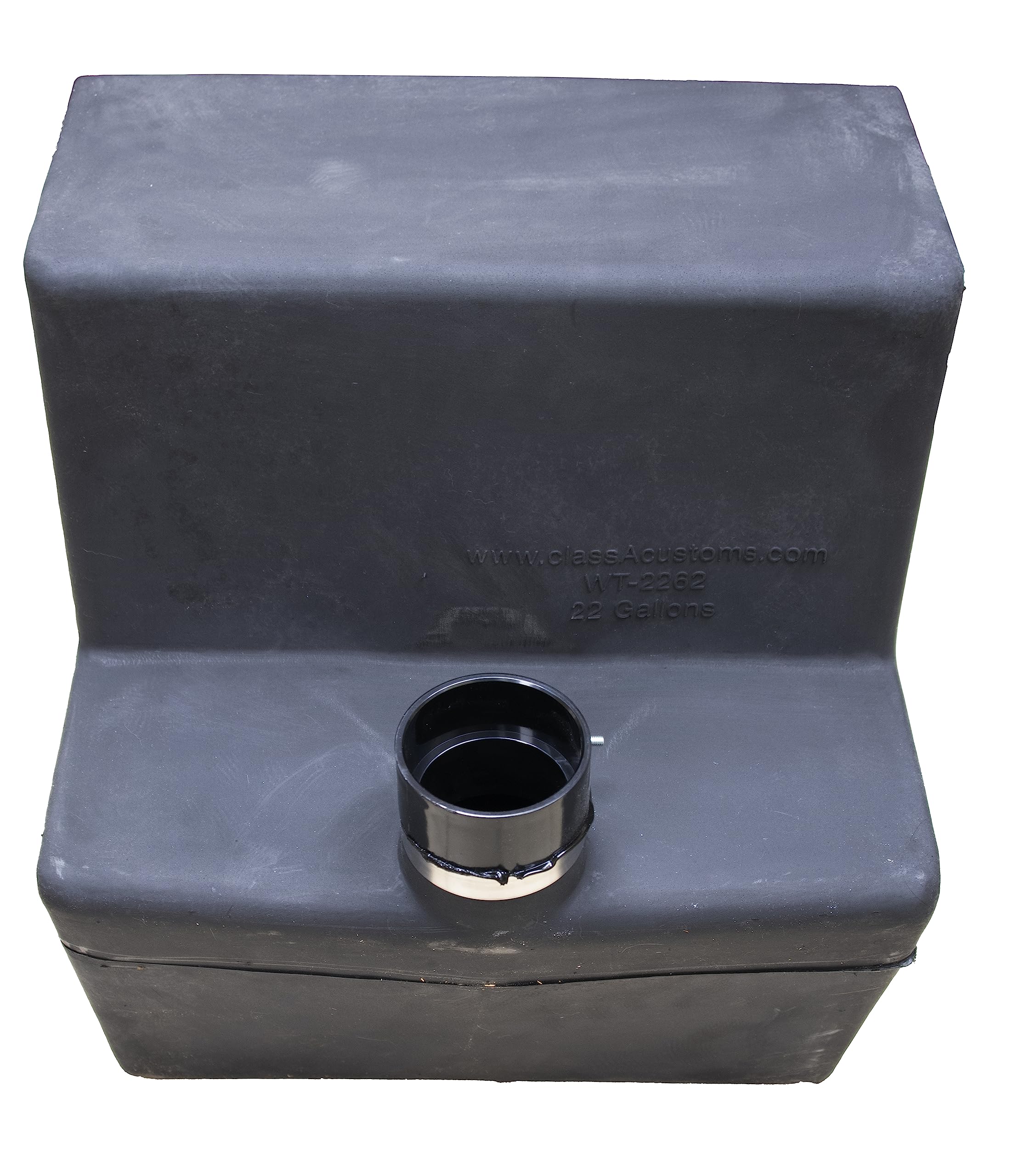 classAcustoms WT-2262 3" Hub Black Water RV Waste Holding Tank 22 Gallon Concession and Camper Waste Black Gray Tank
